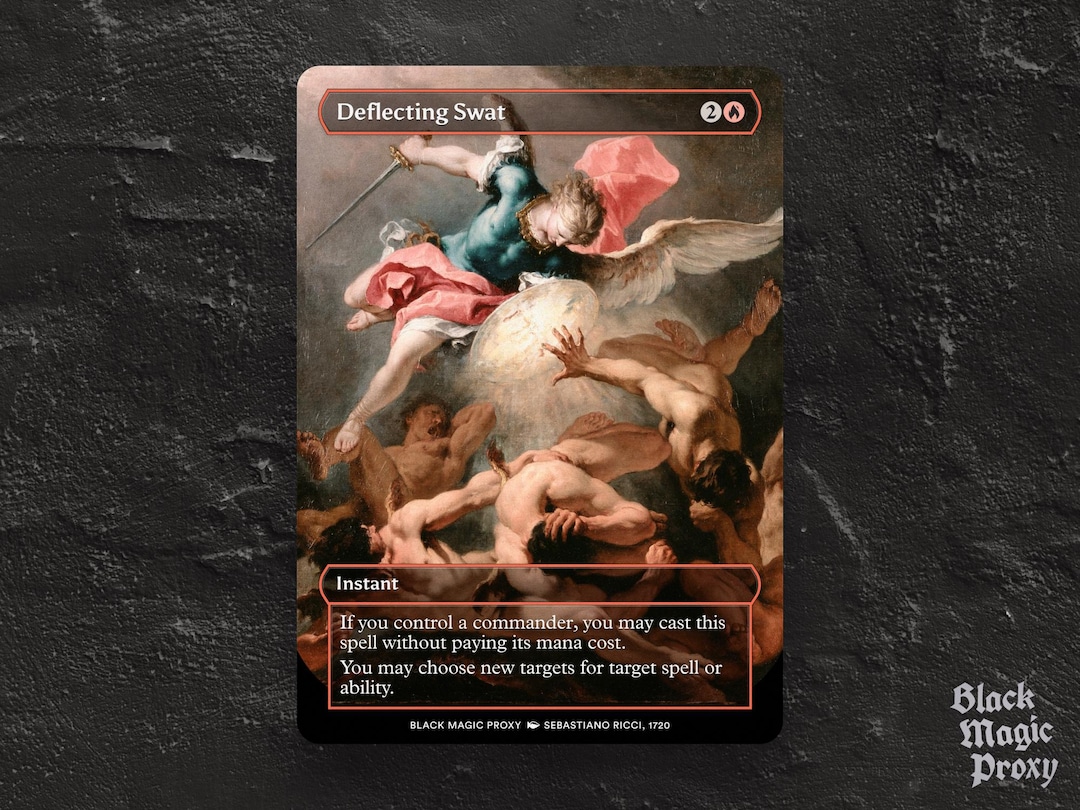 Deflecting Swat MTG Proxy Custom Art for Magic the Gathering EDH ...
