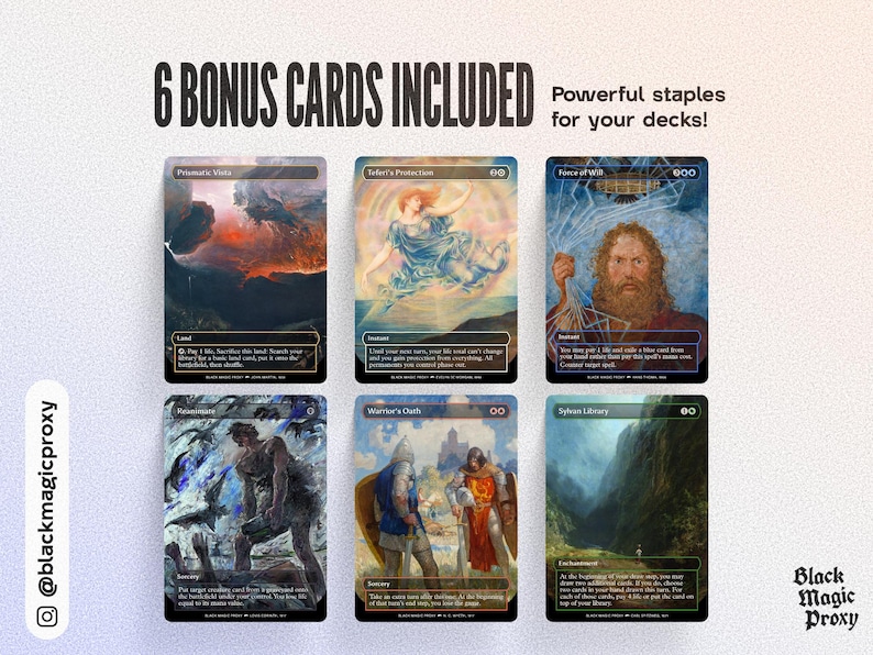 30+ Surveil Lands Bundle for MTG Commander — Classical Art Playtest ...