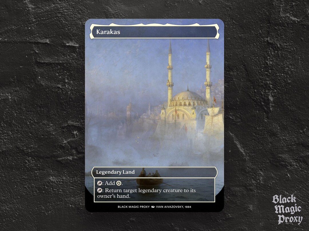 Karakas MTG Proxy Custom Art for Magic the Gathering EDH Commander - Etsy