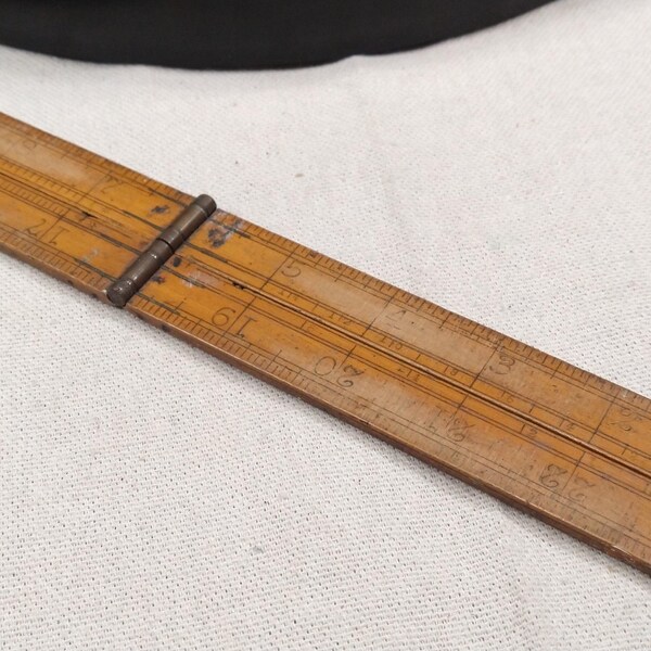 Folding Wood Ruler - Etsy