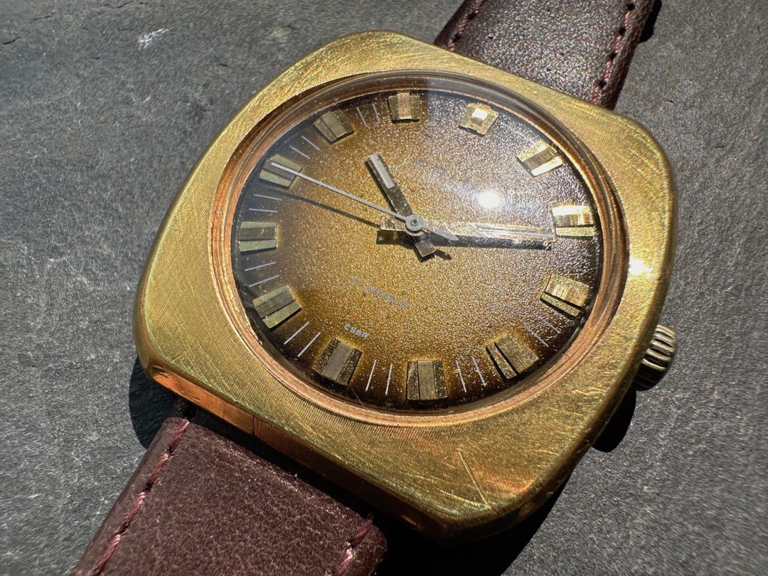 Mechanical Retro Watch Prim , Made in Czechoslovakia 1975 - Etsy