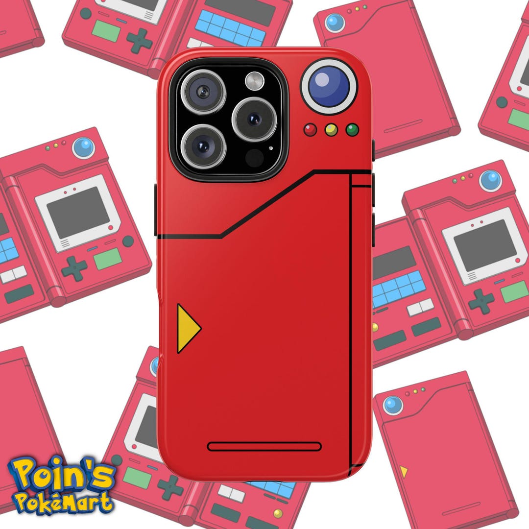 Pokemon Pokédex Tough Phone Case for iPhone & Android - Gamer Gift ...