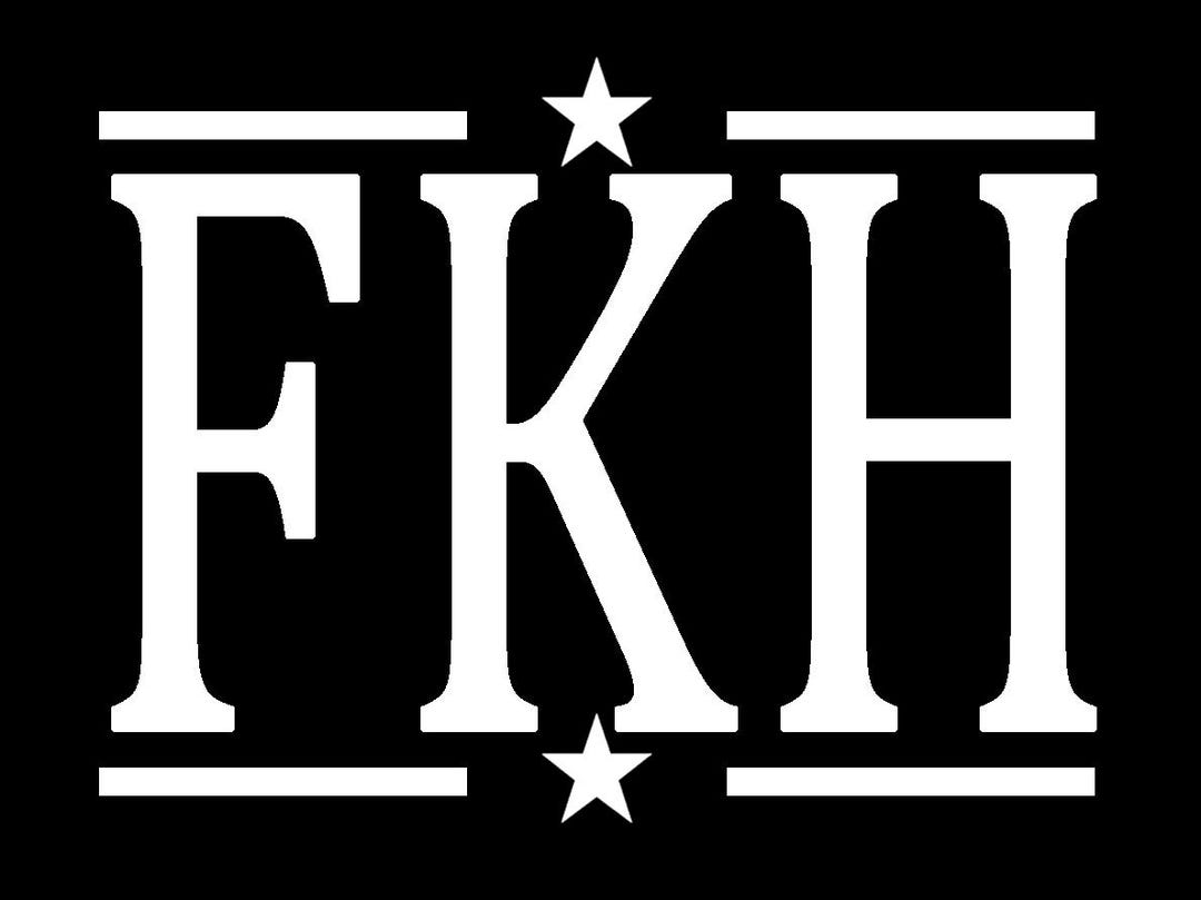FKH Vinyl Window Decal or Sticker. 2024 Harris - Etsy