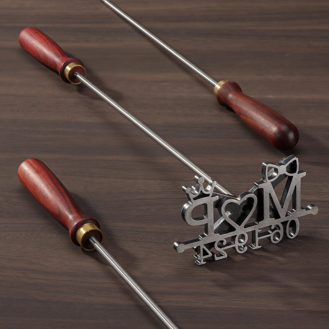 Custom Wedding Branding Iron for Unity Ceremony, Branding Iron on Logo ...