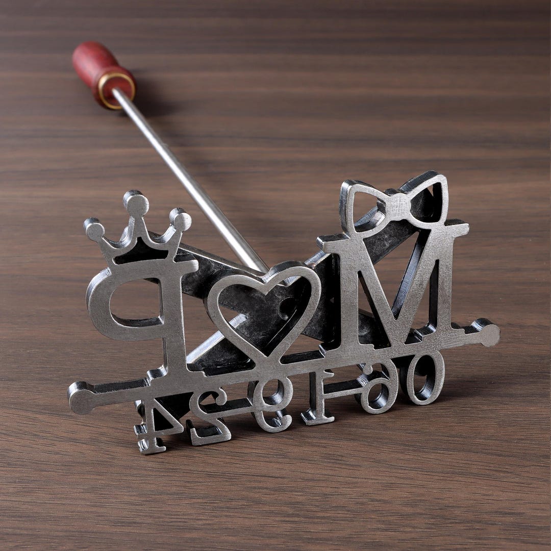 Personalized Brander, Wood Brand Iron, Monogram Branding Iron, Branding ...