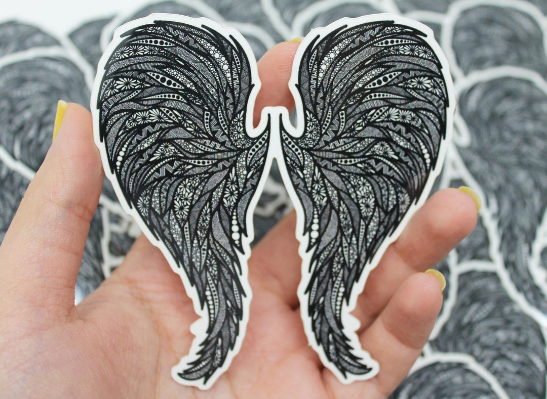 Angel Wings Sticker, Freedom Sticker, Vinyl Sticker - Etsy