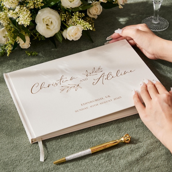 Signature Guest Book - Etsy