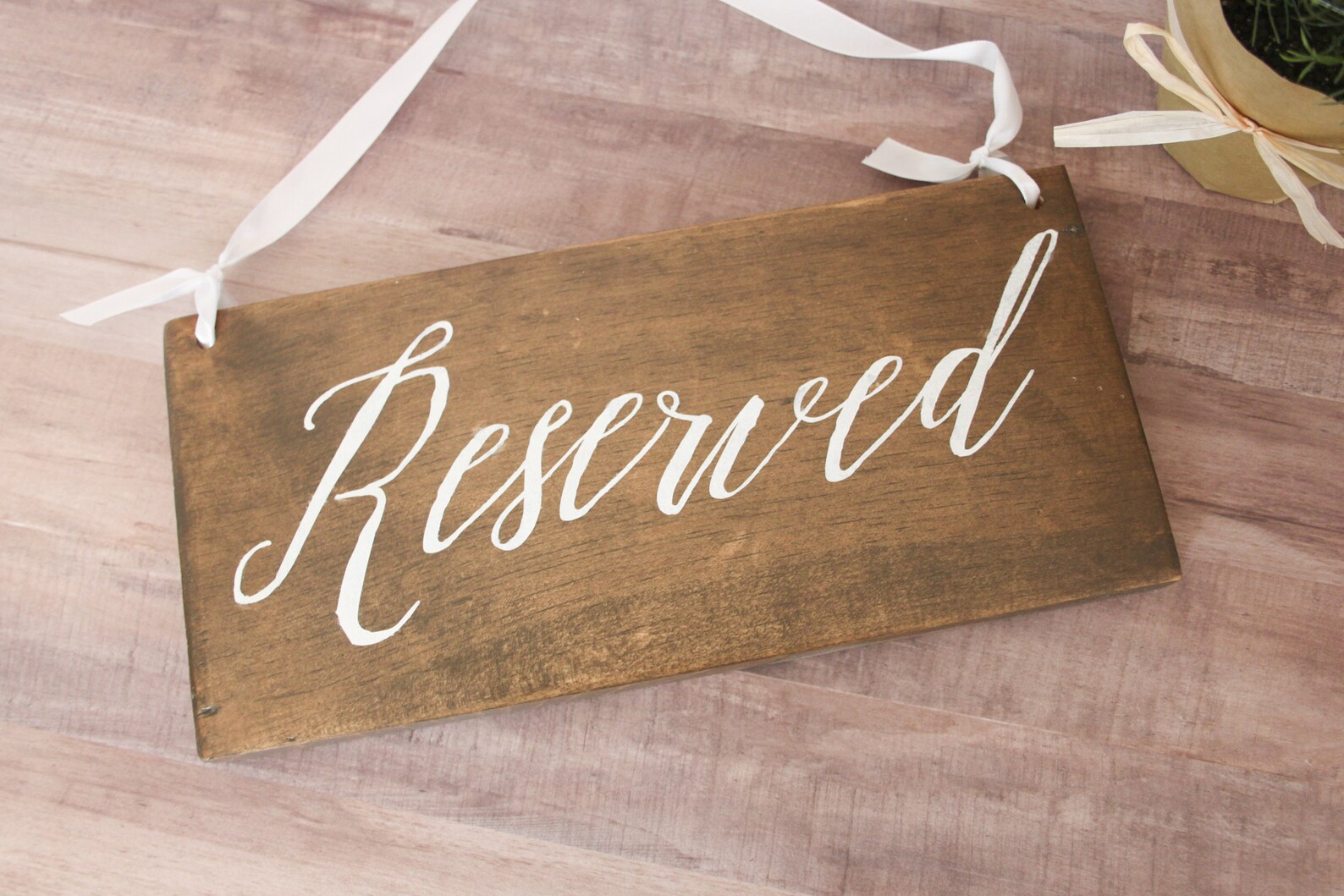 Wedding Sign Rustic Wedding Sign Wedding Reserved Sign Wood | Etsy