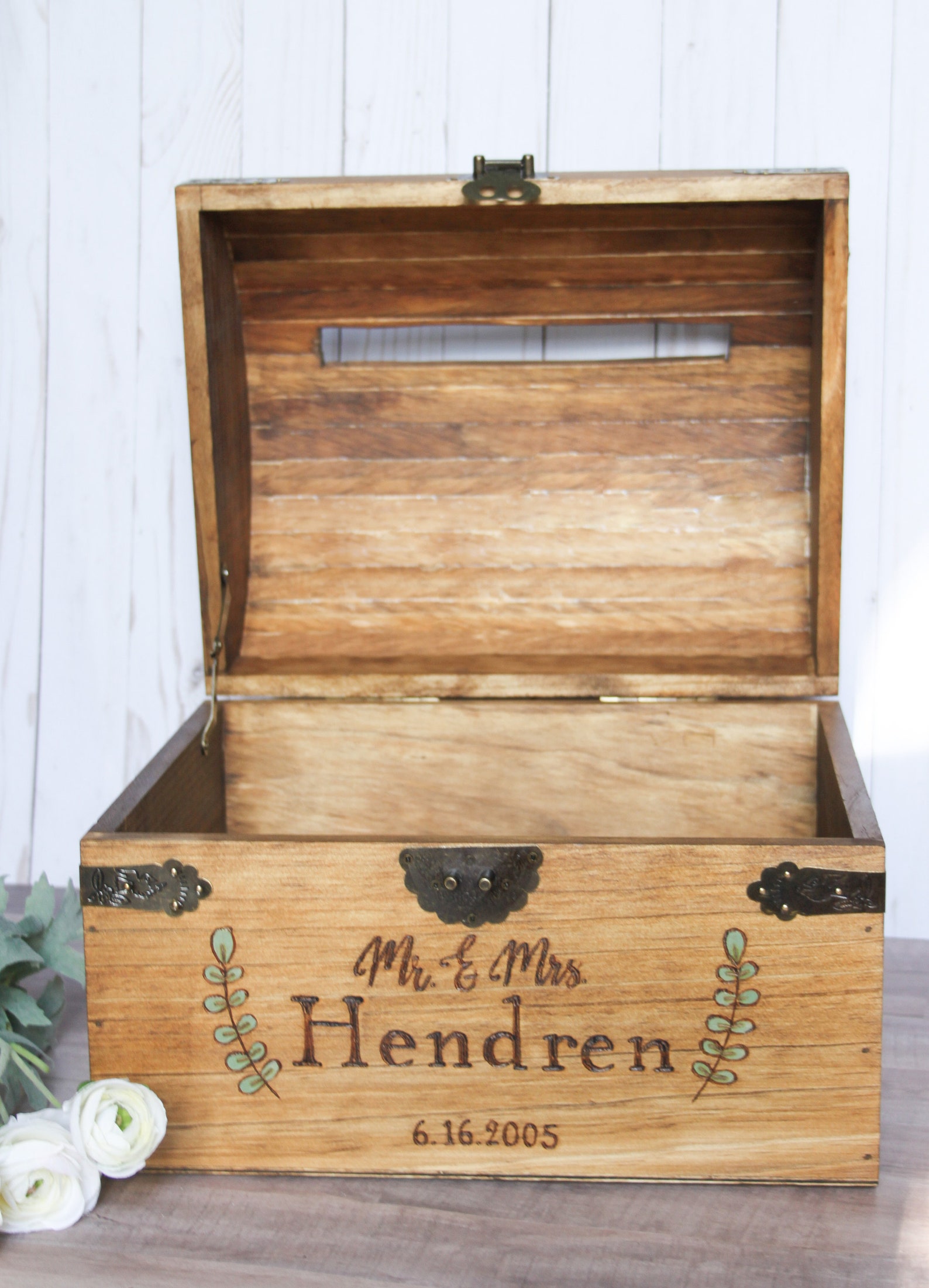 Personalized Wedding Card Box Wedding Card Box With Slot - Etsy