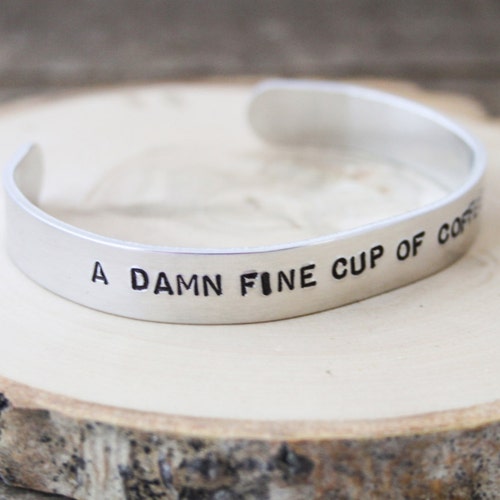 Stamped Bracelet Adjustable Cuff Stocking Stuffer Christmas - Etsy