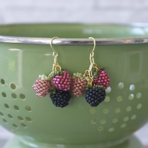 Beaded Earrings, Bead Earrings, Seed Bead Earrings, Dangle Earrings ...