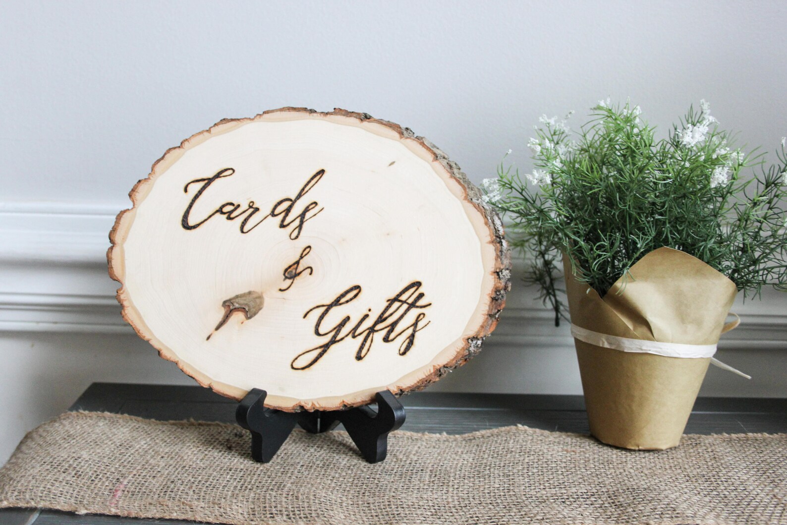 Wedding Card Table Sign Wedding Gift Sign Rustic Wedding - Etsy