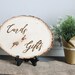 Wedding Card Table Sign Wedding Gift Sign Rustic Wedding - Etsy