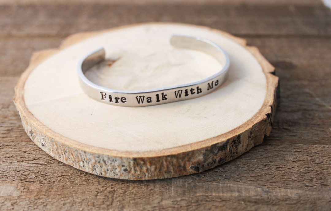 Stamped Bracelet, Adjustable Cuff, Stocking Stuffer, Christmas Gift ...