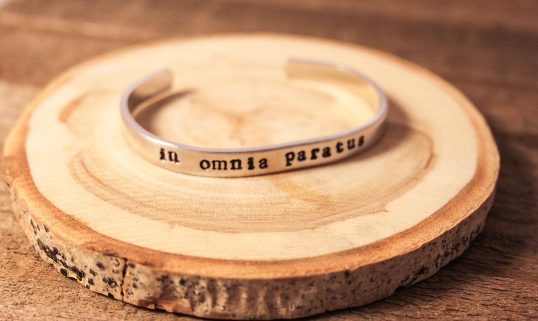 Stamped Bracelet Adjustable Cuff Stocking Stuffer Christmas - Etsy