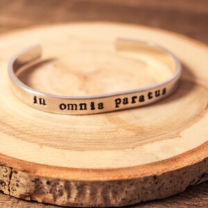 Stamped Bracelet Adjustable Cuff Stocking Stuffer Christmas - Etsy