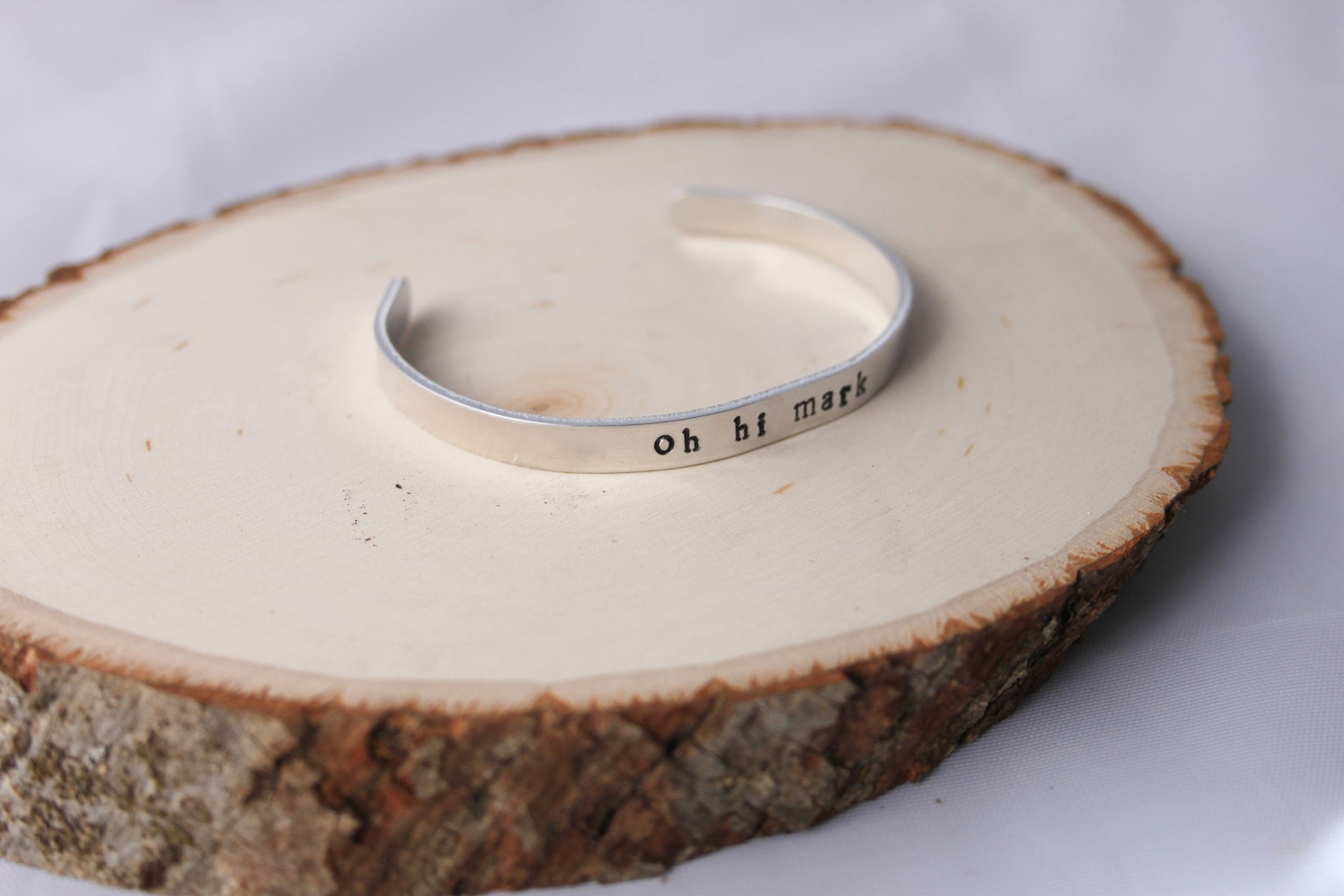 Stamped Bracelet, Adjustable Cuff, Stocking Stuffer, Christmas Gift ...