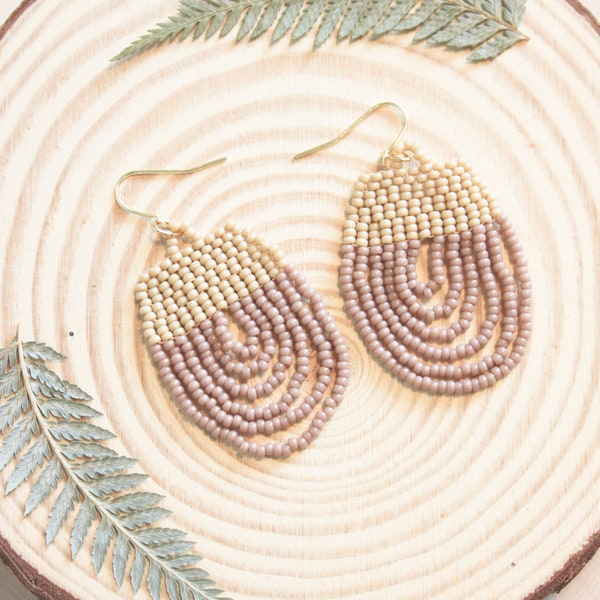Seed Bead Earrings - Etsy