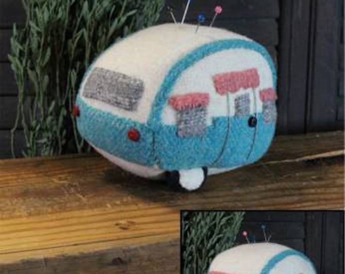 PATTERN VINTAGE CAMPER Pin Cushion We Combine Shipping - Etsy