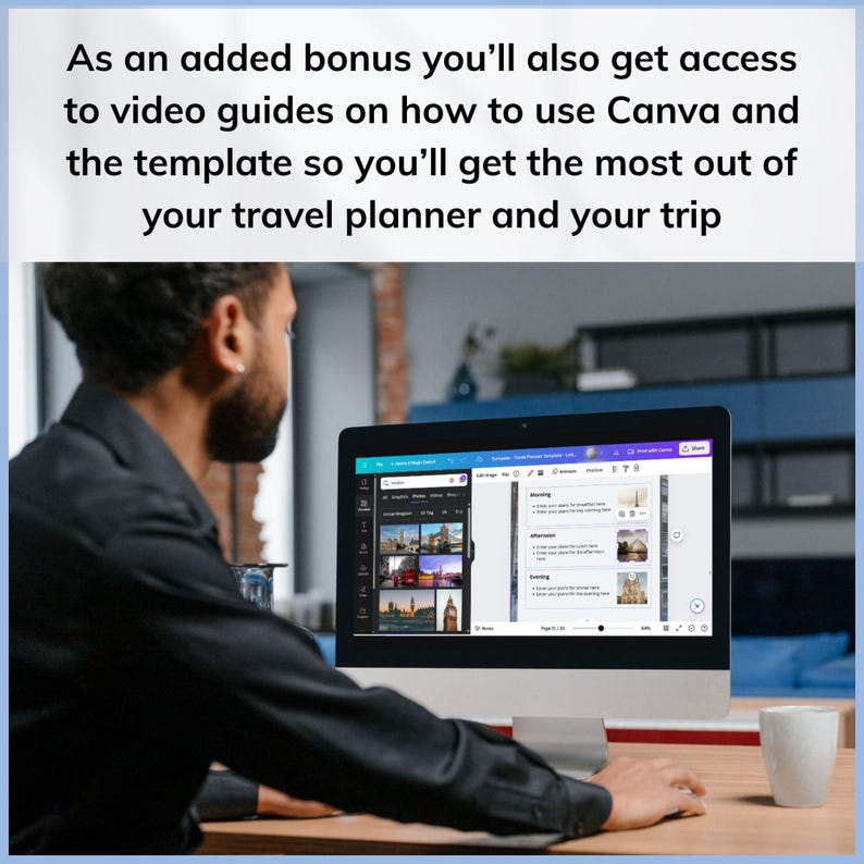Editable Travel Planner Template European Travel Planner Printable ...