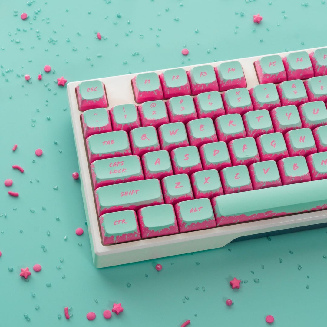SPLASH KEYCAPS | Unique Pattern XDA Profile Keys for Mechanical ...