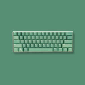 Green Keycaps | 109 Cherry Profile Keys for Mechanical Keyboards | Pc ...