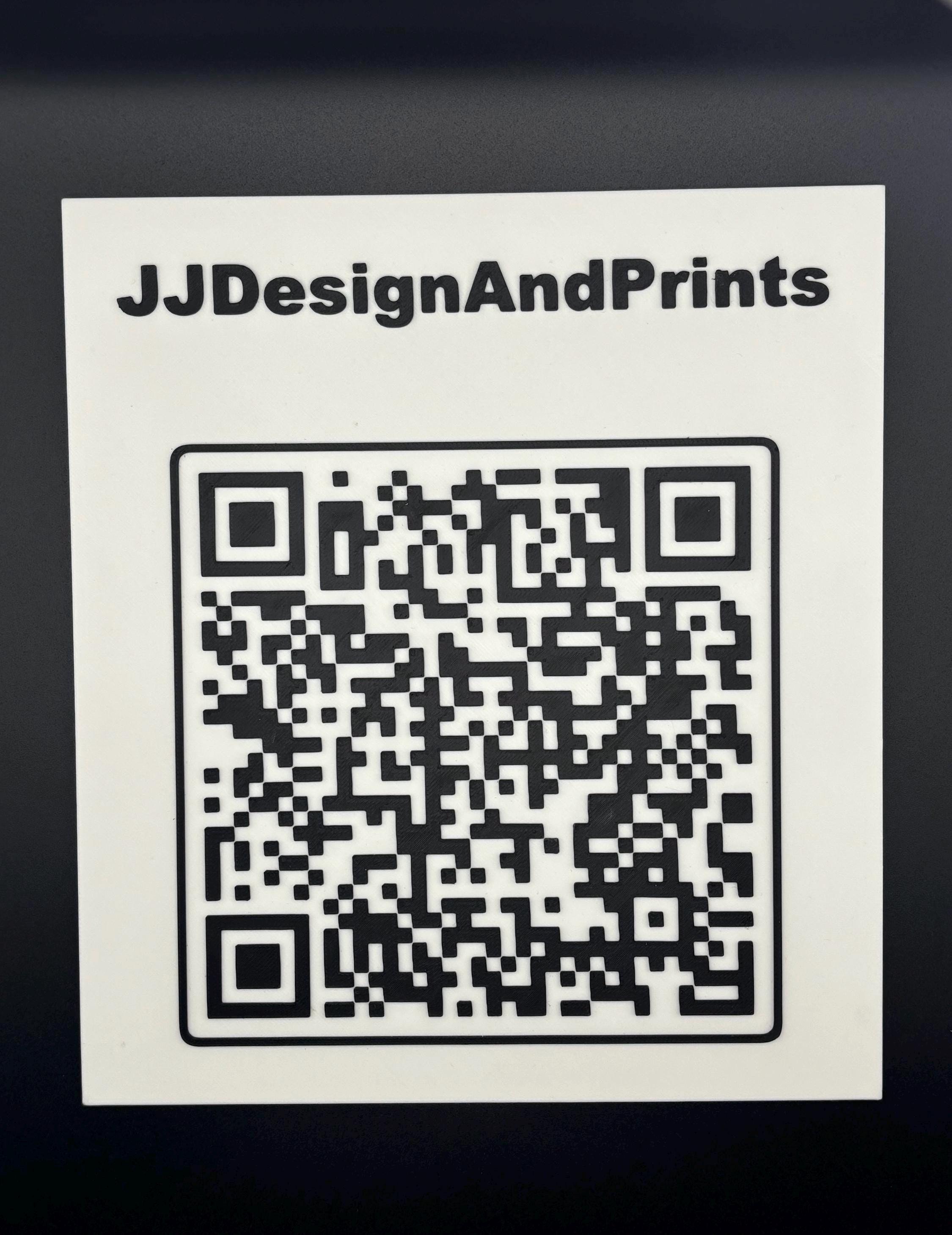 Personalised QR Code Sign - Etsy UK