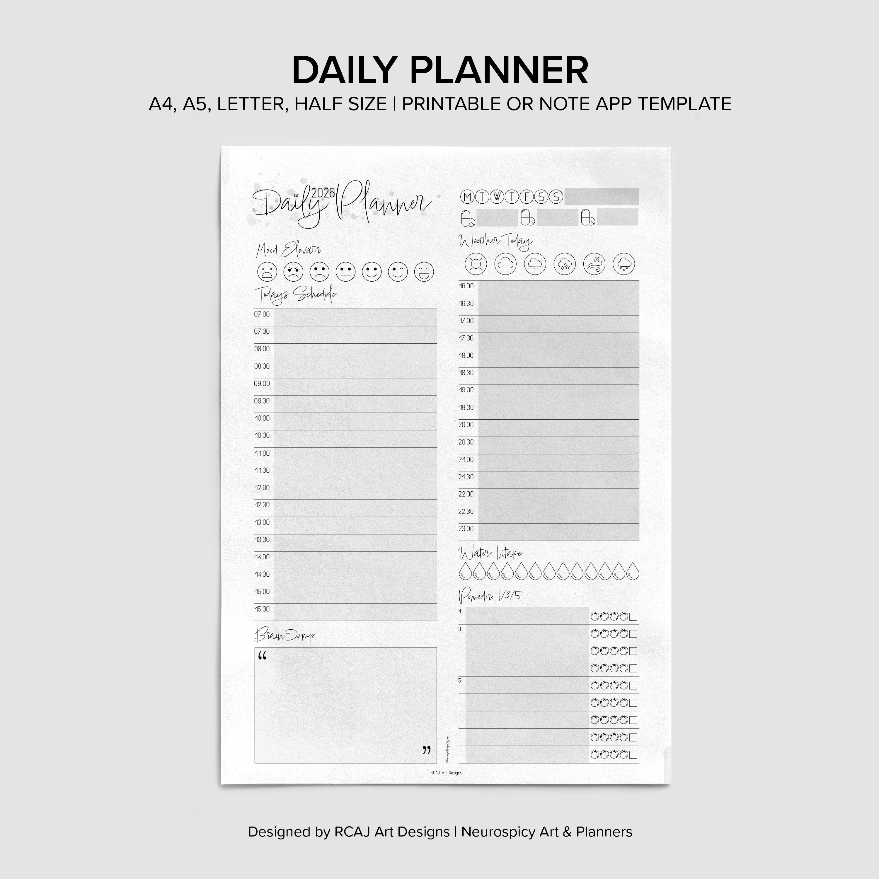 2026 Digital Planner Set: Daily, Weekly, Monthly, Goodnotes-stickers ...