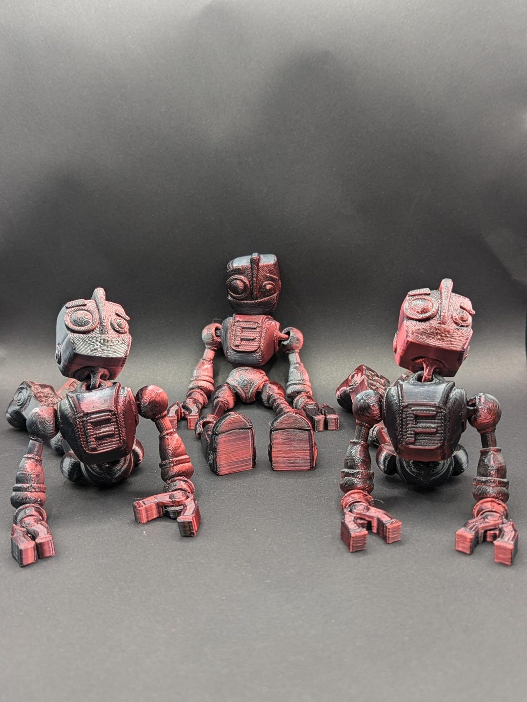 3D Printed Articulated Robots! Big & Small Robots - Etsy