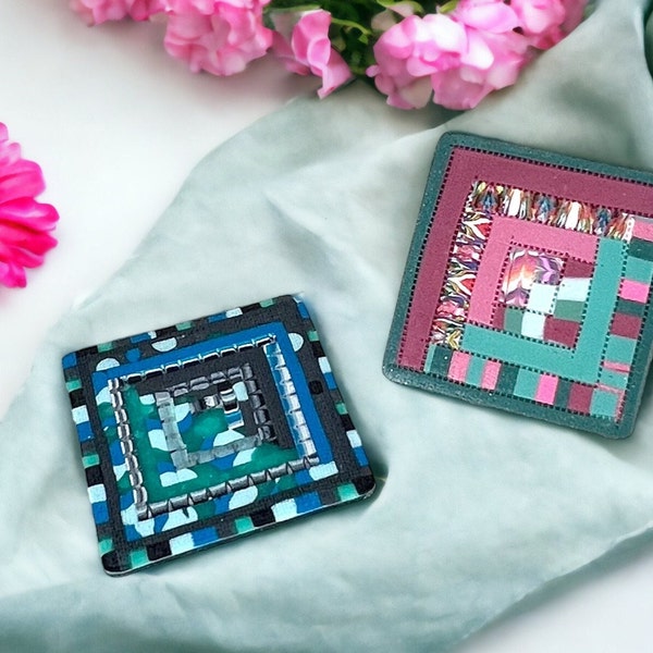 Quilt Magnets - Etsy