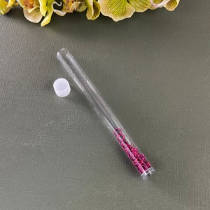 Plastic Round Storage Tubes With Caps - Seed Bead Storage - Craft ...