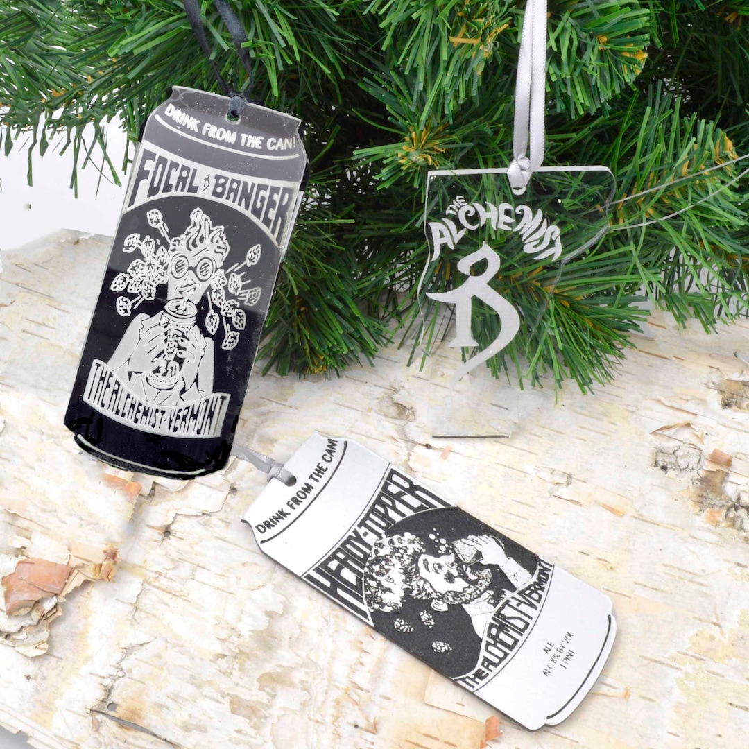 Dad Gift - HEADY TOPPER - Focal Banger - Alchemist Brewery Ornaments ...