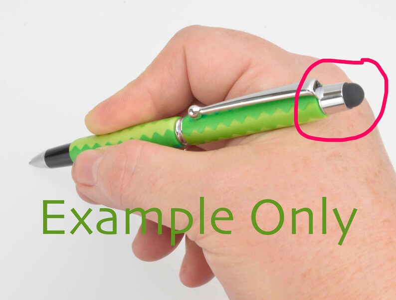 Black Rubber Replacement Stylus Tip - Tech Pen - Phone, Tablet ...