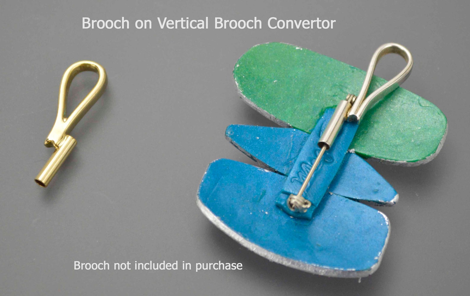 Pin Converter - Pin to Pendant Adapter - Brooch Converter - Jewelry ...