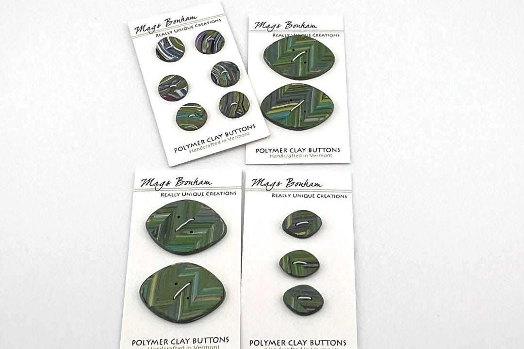 HUGE SAVINGS on Unique Handmade Buttons - Sewing Buttons - Craft ...