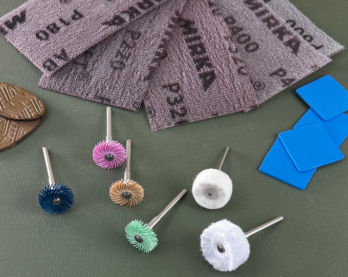 Buffing Wheel Kit for Dremel and Foredom Hand Held Machines - Etsy