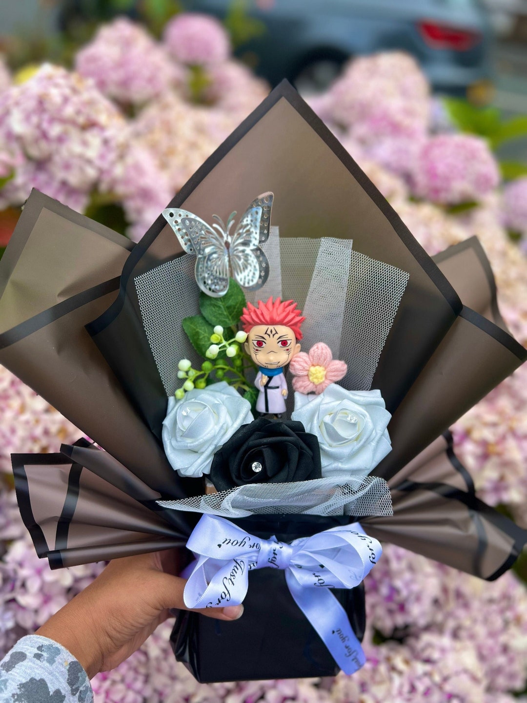 Jujutsu Kaisen Bouquet, Anime Present, Flower Bouquet, Anime Chocolate ...