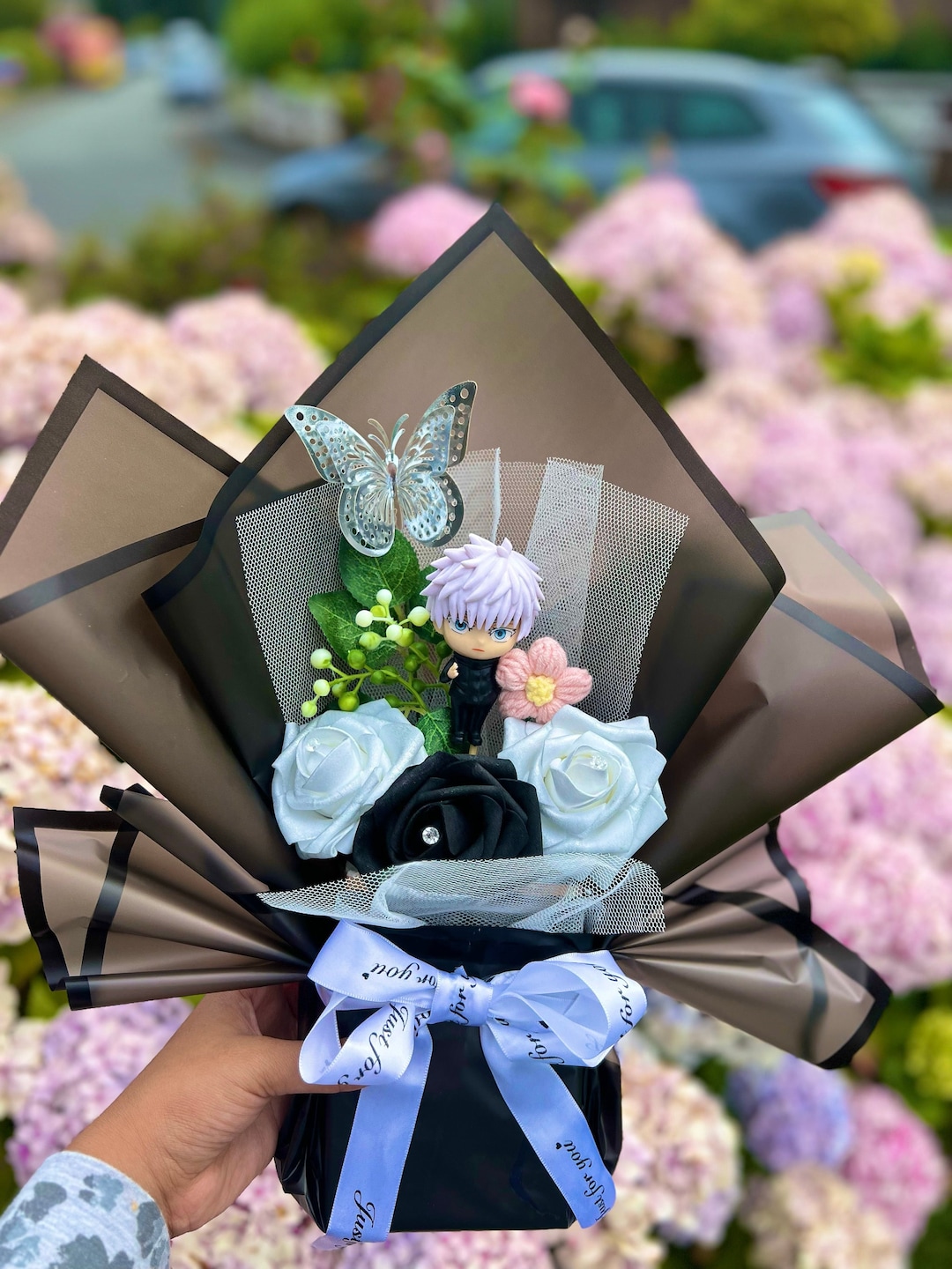 Jujutsu Kaisen Gojo Bouquet, Anime Present, Flowe Bouquet, Anime ...