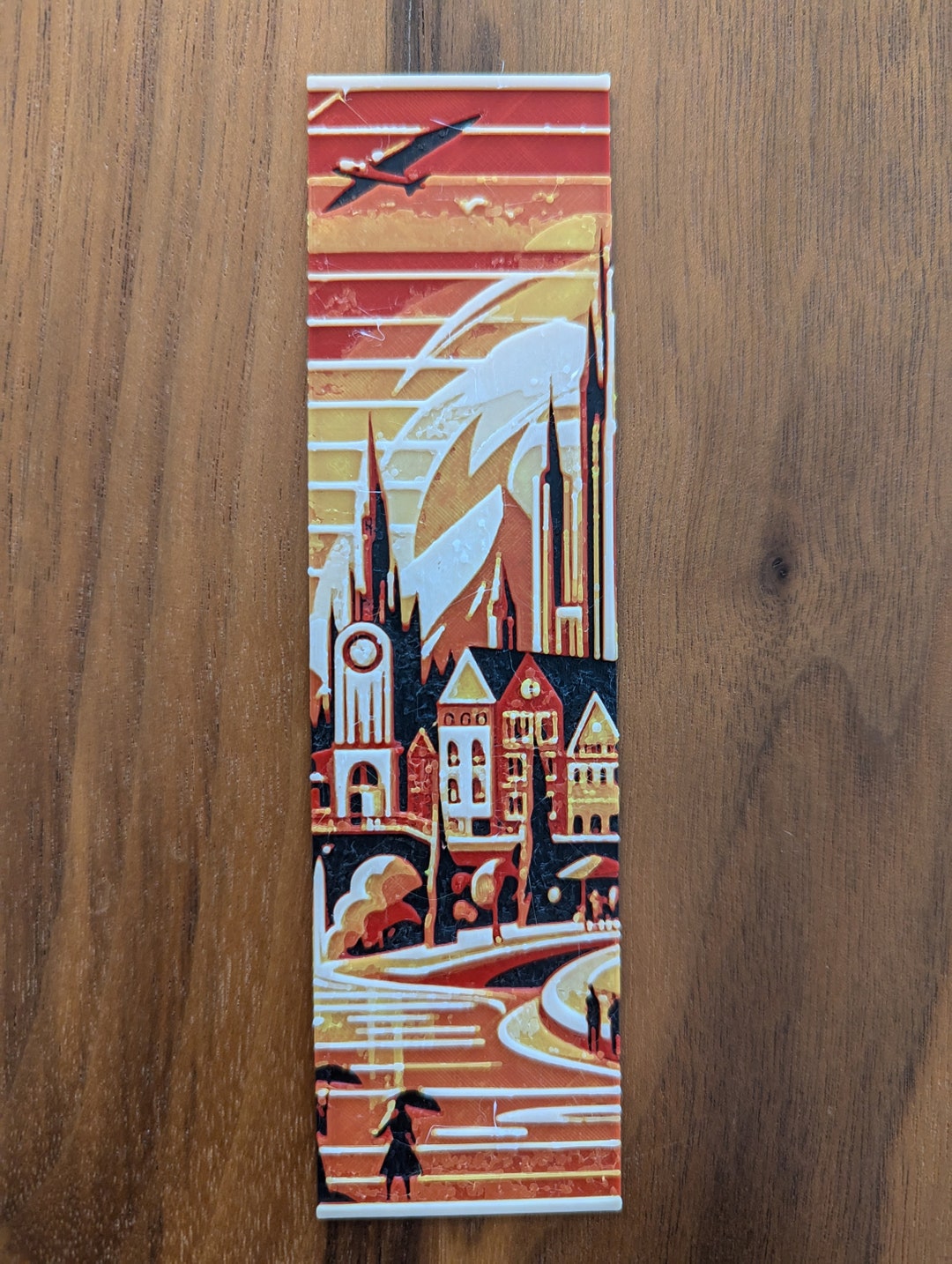Bookmark Twilight City 3D Printed - Etsy