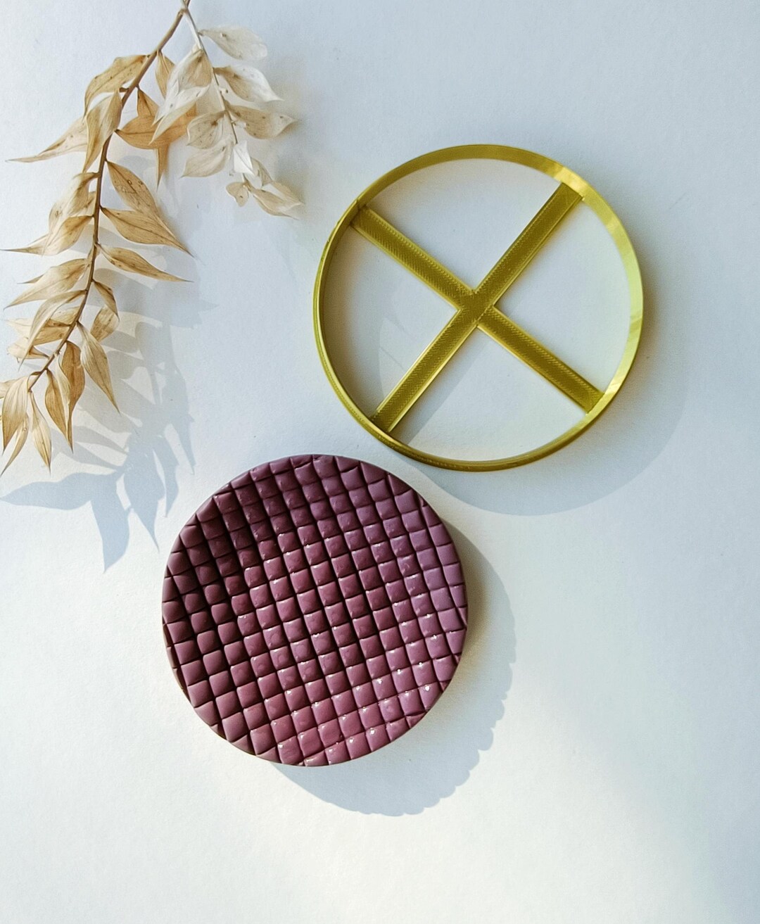 Circle Trinket Dish Cutter / Polymer Clay Cutter / Big Circle Cutter ...
