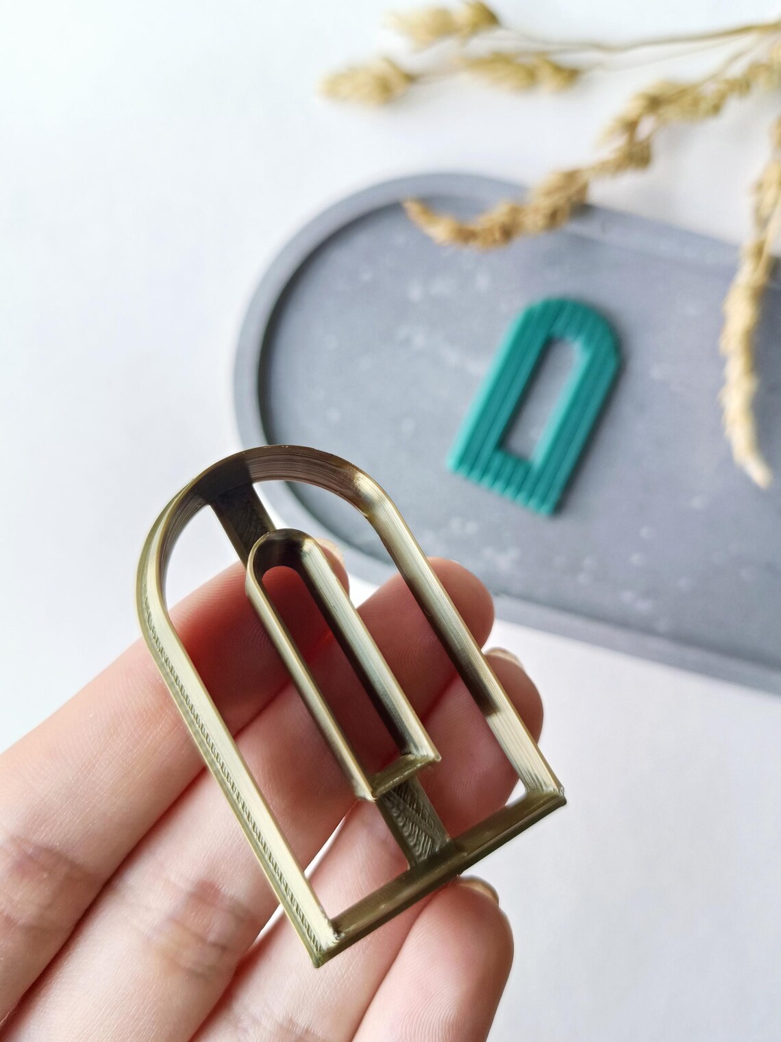 Long Open Window Arch Cutter: Polymer Clay Jewelry Tool - Etsy