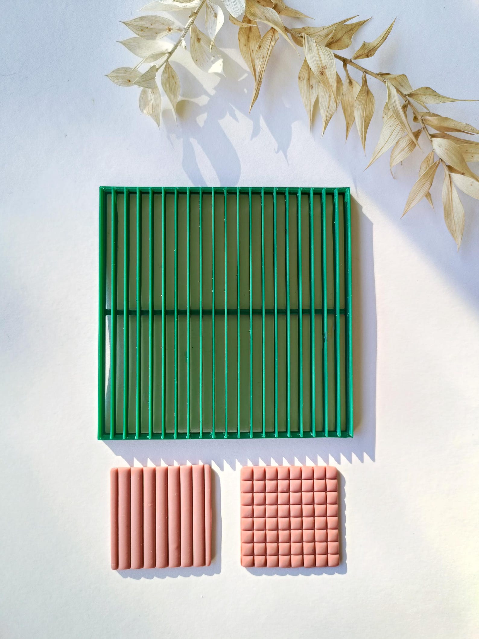 Line Texture Embossing Stamp Cutter / Polymer Clay Cutter / 3D Printed ...