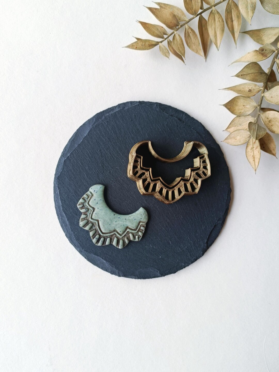 Mandala Style Cutter/ Polymer Clay Cutter/ Abstract Shapes /3D Printed ...
