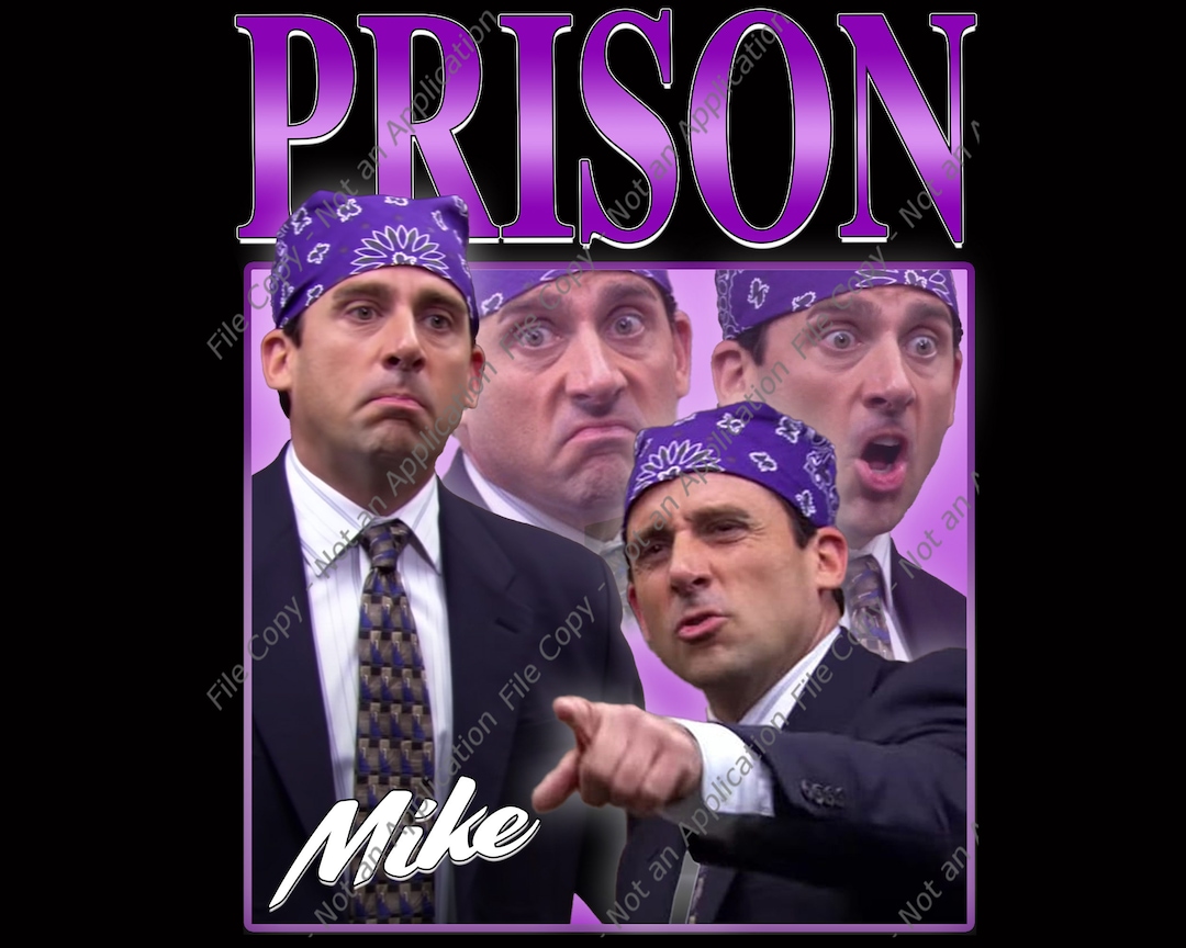 Prison Mike Png , the Office Actors , Michael Scott Ready to Print ...