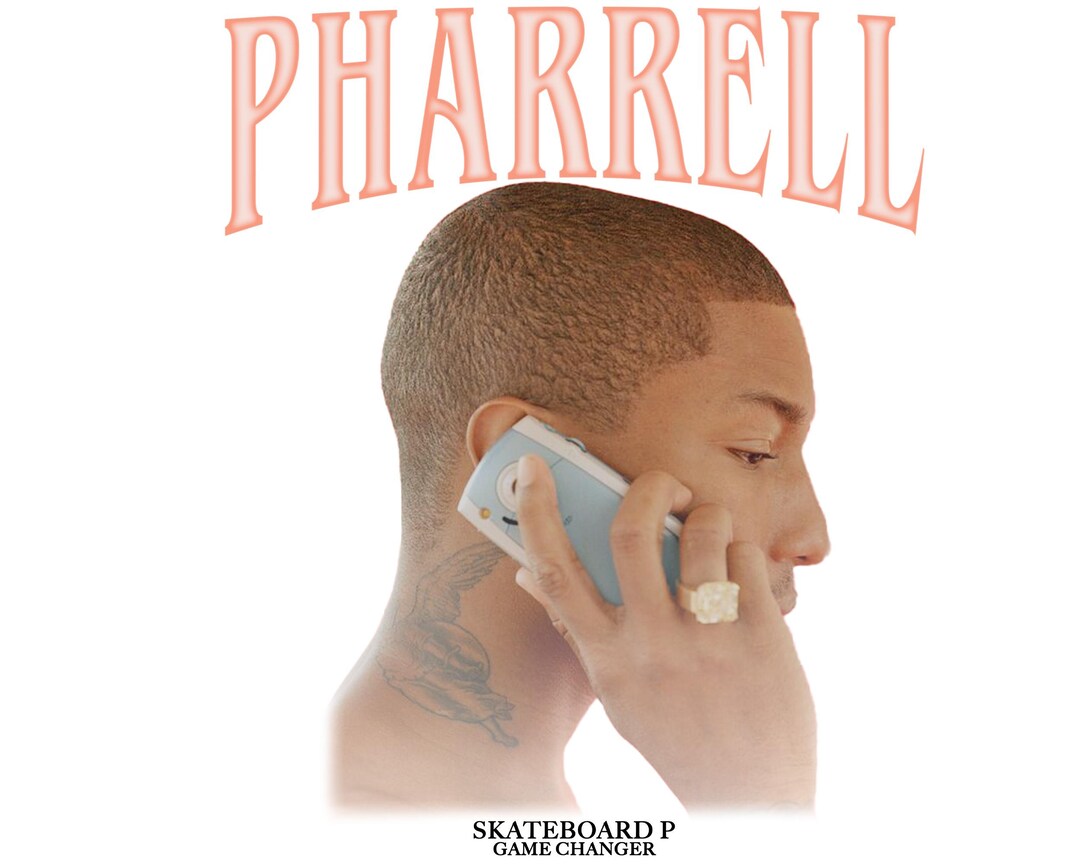 Pharrell Williams Png Png , Ready to Print, Printable Design, Artist ...