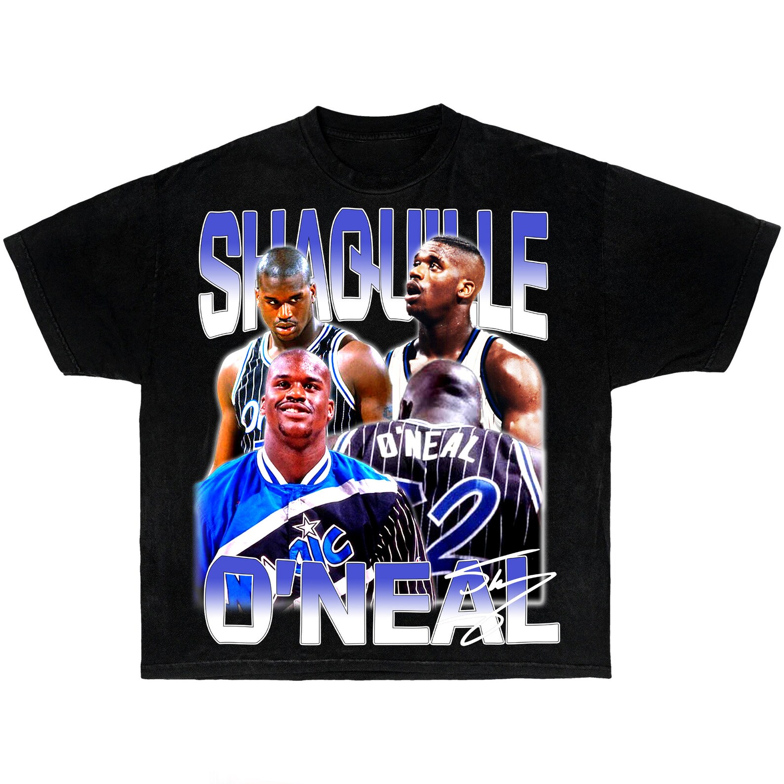 Shaquille O'neal Png, Tshirt Design, Ready to Print, 300 Dpi, O'neal ...