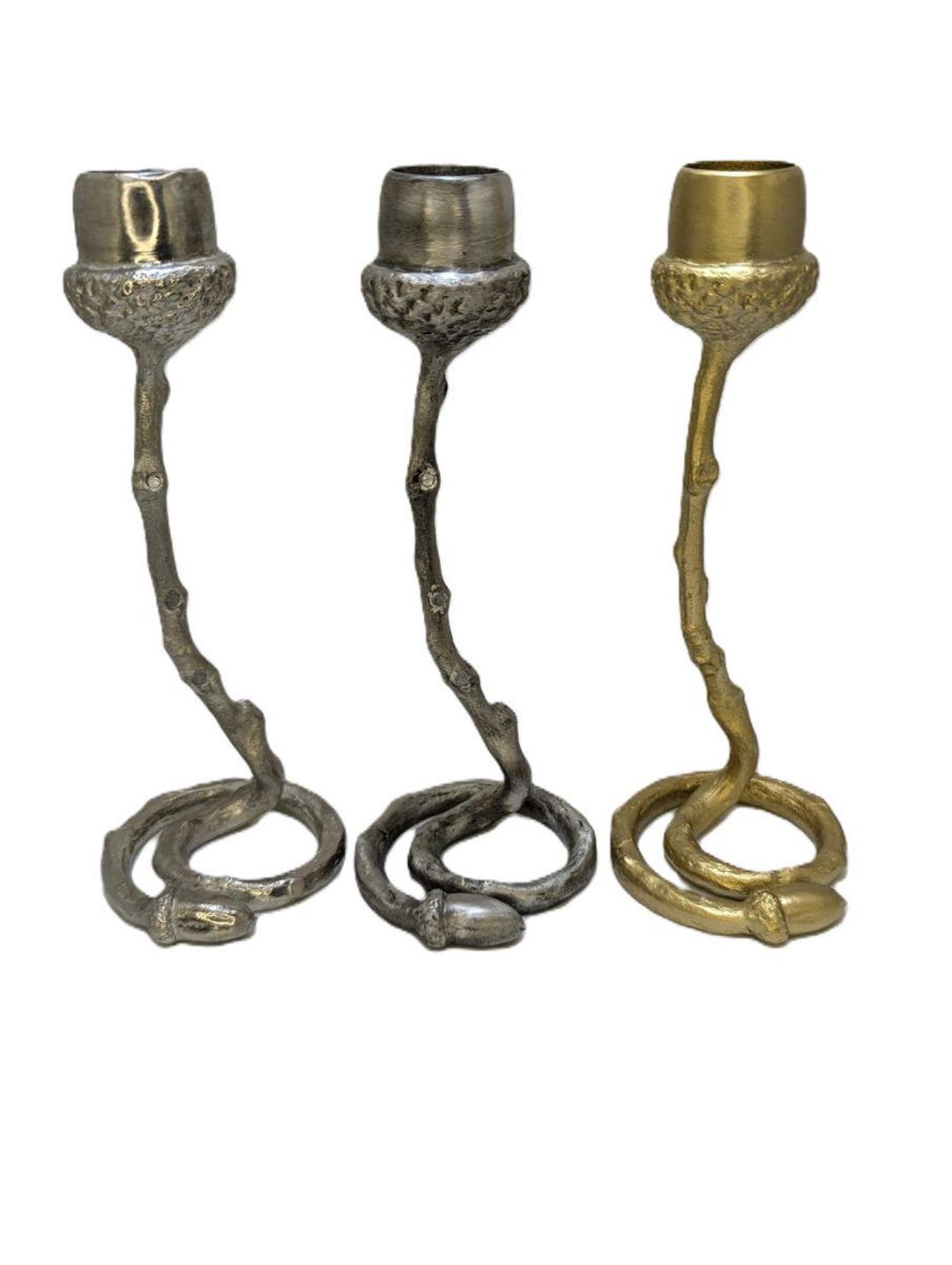 Acorn Candlestick Holder Home Decor - Etsy