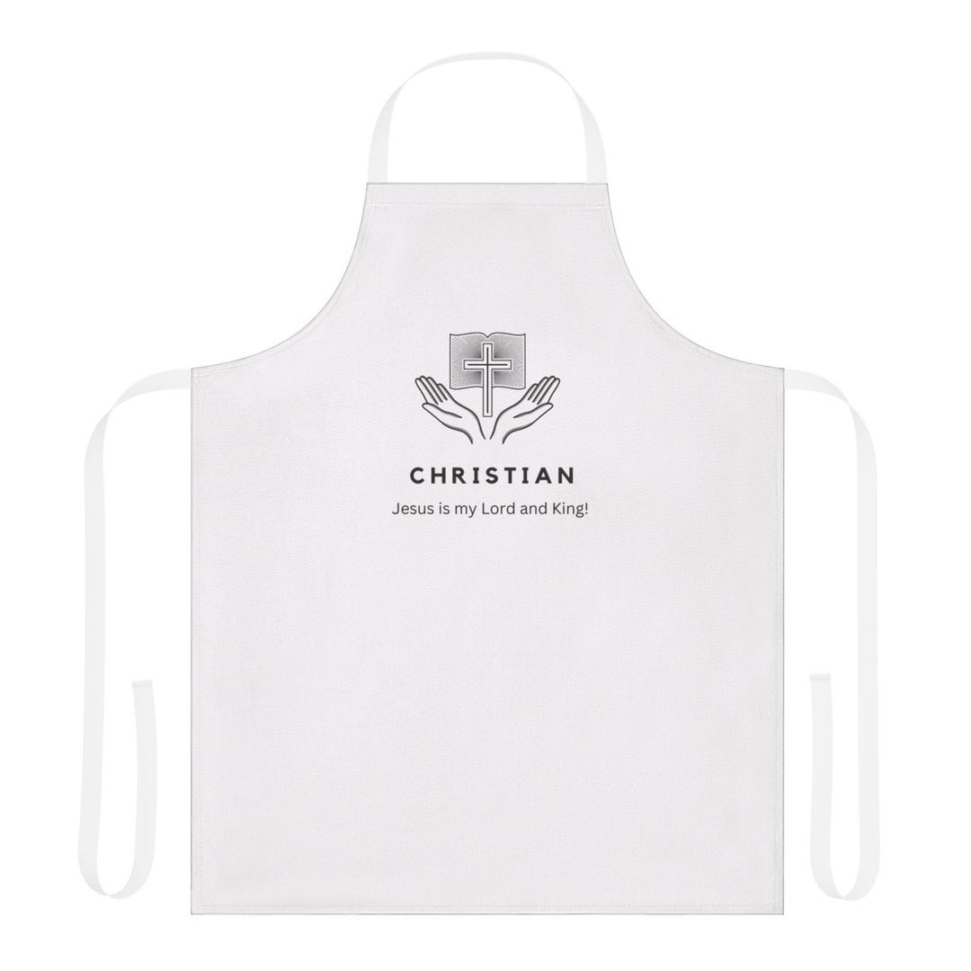 Christian Jesus is My Lord and King Apron, 5-color Straps AOP ...