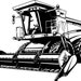Vector Image of Combine Harvesters, 4 Files: Png, Svg, Ai, Eps - Etsy