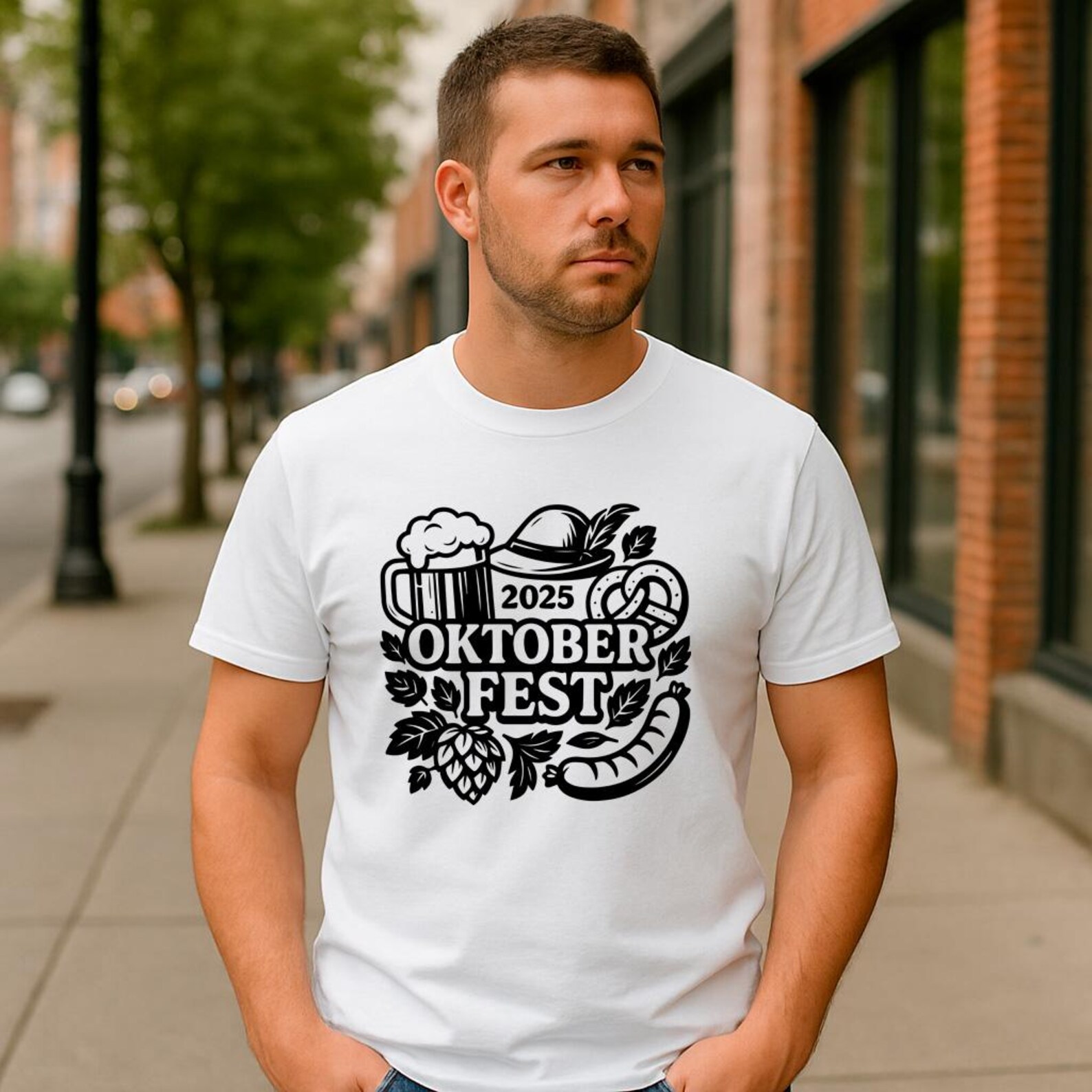 Oktoberfest 2025 SVG Bundle.beer Mug, Sausage, Pretzel, Hat and Hops. German Festival Clipart ...